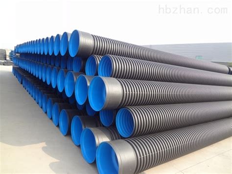 DN200 山东HDPE双壁波纹管DN200排水管道 淄博云兴塑胶有限公司