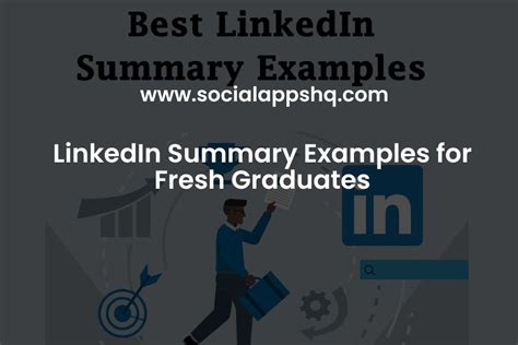 Linkedin Summary Examples For Fresh Graduates Socialappshq