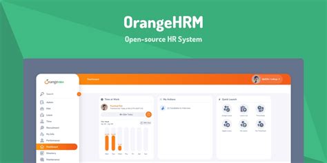 Orangehrm Open Source Hr System Made With Vuejs