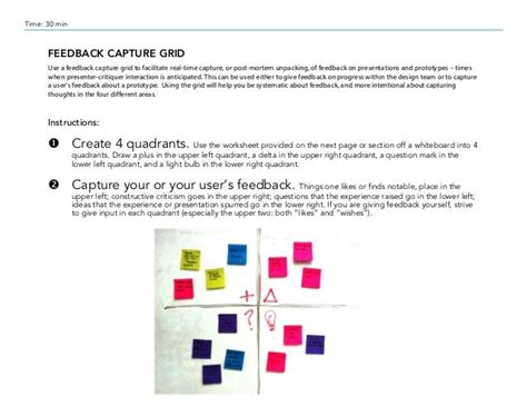 Feedback Capture Grid