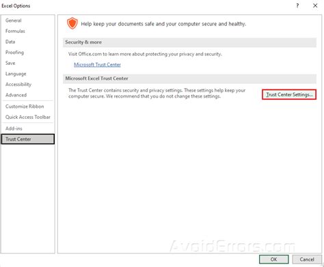 Fix Microsoft Has Blocked Macros The Source Is Untrusted Avoiderrors