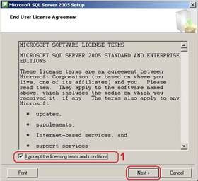 SCOM Instalando O SQL Server 2005 Para O SCOM 2007