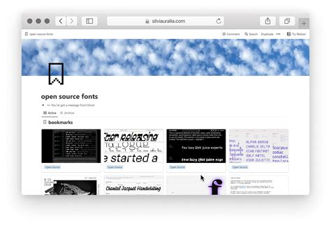 Free Open Source Fonts Behance