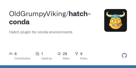 Github Oldgrumpyvikinghatch Conda Hatch Plugin For Conda Environments