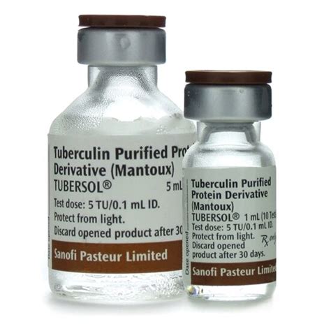 Tubersol® Tuberculin Purified Protein Derivative Mantoux Injection 5