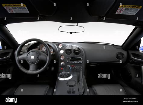 2006 Dodge Viper Srt 10 Coupé In Blau Armaturenbrett Mittelkonsole