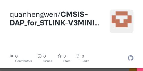 Github Quanhengwencmsis Dapforstlink V3mini 1