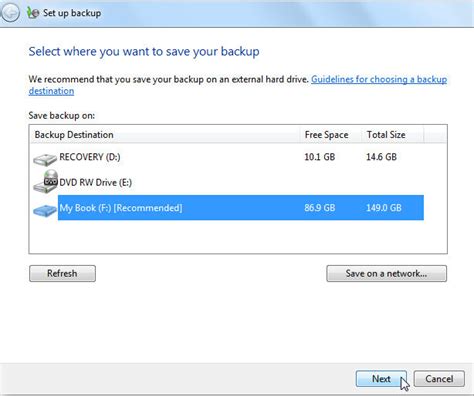 How To Use Backup And Restore Feature In Windows 7