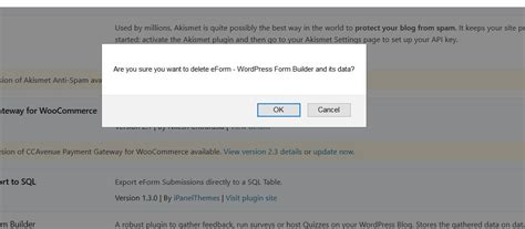 Completely Uninstalling The Plugin Common Tutorials