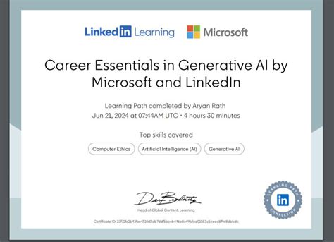 Aryan Rath On Linkedin Linkedin Microsoft Ai Careersuccess
