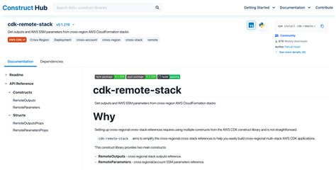 best practices for discoverability of a construct library on construct