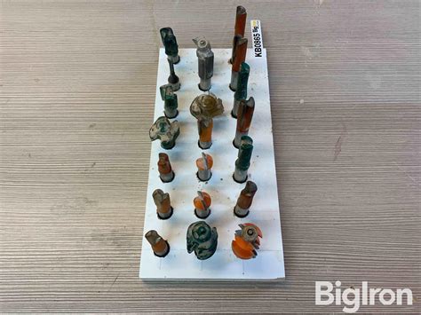 Assorted Router Bits Bigiron Auctions