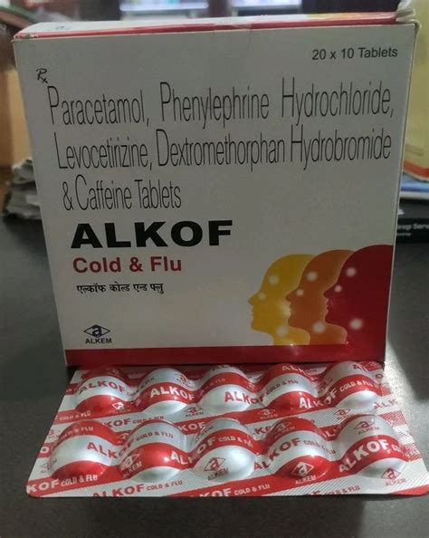 Alkof Cold Flu Tablets For Clinic At ₹ 75stripe In Nagpur Id