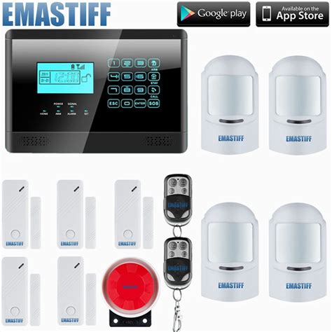 Home Intercom Security Gsm Alarm System 850 900 1800 1900mhz In Alarm