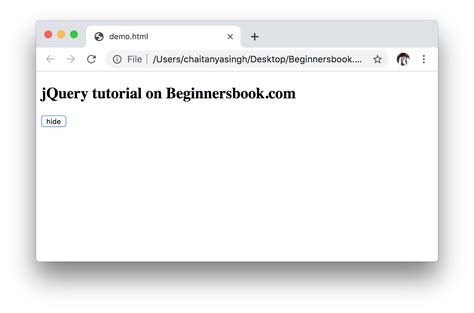 JQuery Tutorial For Beginners Learn JQuery