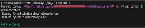 aws community aws serverless how to create and use a lambda layer via the aws sam part 1