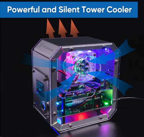 Introducing Pironman Mini Pc Case For Raspberry Pi 4 Electronics Lab