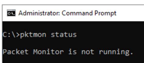 Pktmon The Native Windows Packet Capture Tool Part 1 Rickard Nobel Ab