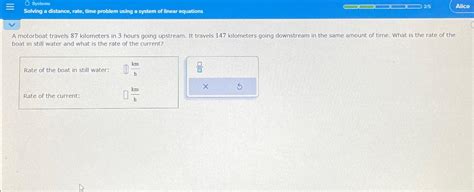 Solved O Systemssolving A Distance Rate Time Problem Using