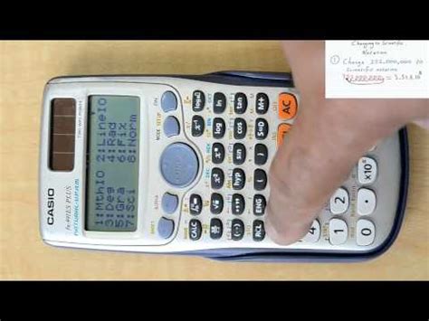 How Do I Put My Casio Calculator Into Scientific Mode