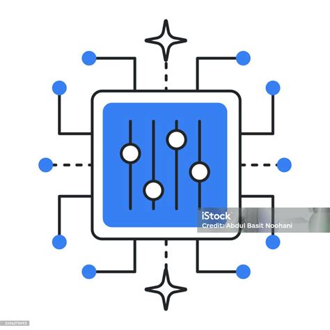 Finetuning Icon Customizing Ai Models Hyperparameter Adjustment Ai Model Optimization Vector