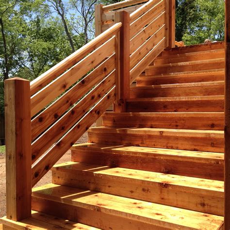 Stunning Wooden Hand Rails For Outside Steps Ideas Stair Designs