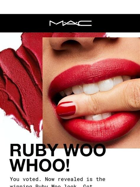 MAC Heres The Winning Ruby Woo Lip Look Milled