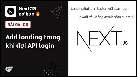 Nextjs 06 08 Add Loading State When Submitting Login Form Youtube