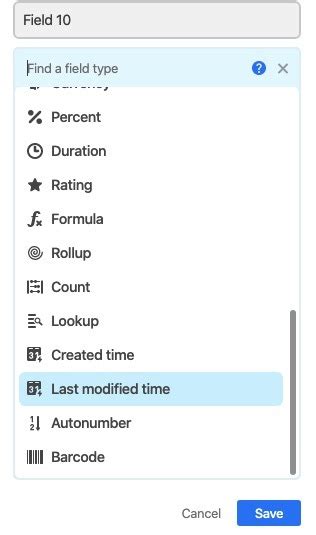 Last Updated By Formula Field Airtable Community
