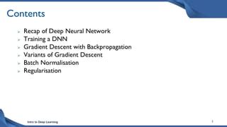 Training DNN Models II Pptx