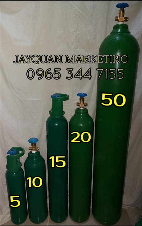 Medical Oxygen Tank Sizes Health Nutrition Medical Supplies Tools On Carousell