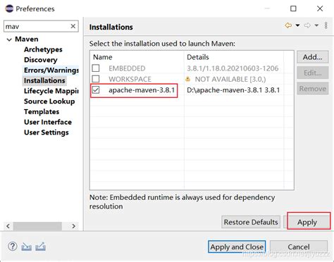 maven3 8 1环境配置以及在eclipse2021 6和idea2021 2中的使用（创建maven项目） maven 3 8 1 csdn博客