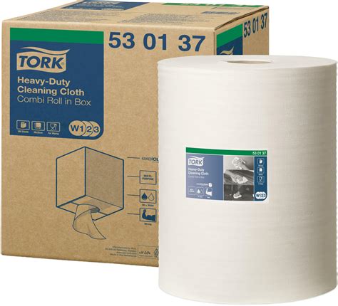 Tork 530137 Heavy Duty Combi Rol Reinigingsdoek W1 W2 W3 280 St Klium