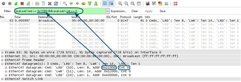 Ethercat Network Analysis Using Wireshark Koenig Pa Gmbh