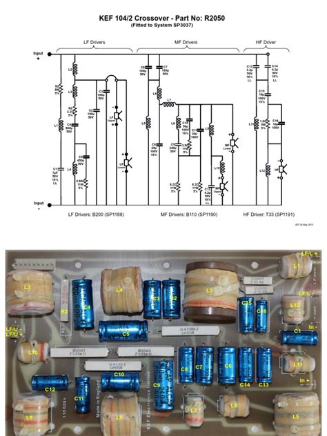 Kef 1042 Loudspeaker Crossover Circuit Diagram Pdf Computers