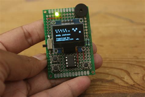 How To Make Attiny Based Mini Game Console Electric DIY Lab
