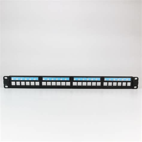 Hot UTP Patch Panel Port Removable Easy To Install With Different Function Color Unshielded