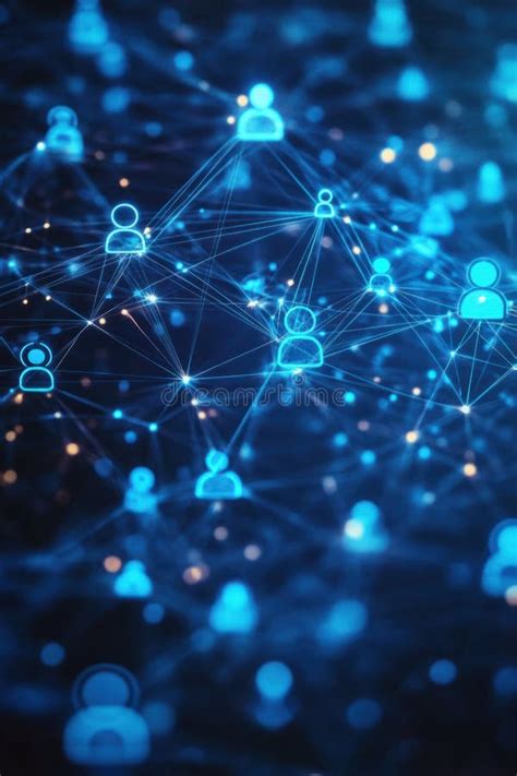 Digital User Interaction A Vibrant Digital Interface Shows User