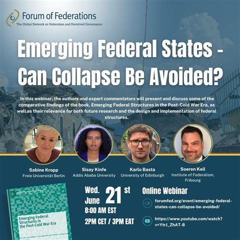 Soeren Keil On Linkedin Join Us For A Discussion On Our Book Emerging Federal Structures The…