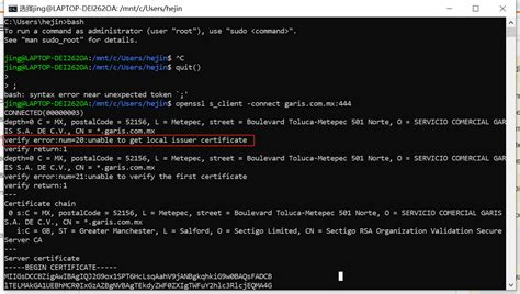 Python Unable To Get Local Issuer Certificate When Using Requests Stack Overflow
