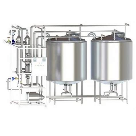 Stainless Steel Industrial Hot Water Pasteurization Plant 380 V At