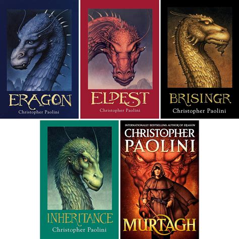 the inheritance cycle series set of 5 books eragon eldest brisingr