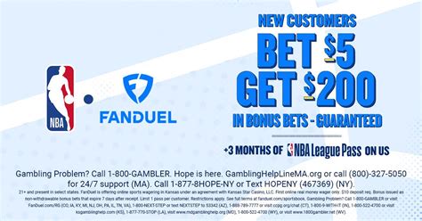 Fanduel Nba League Pass Promo Code Gets You 3 Months For 5 Heres How