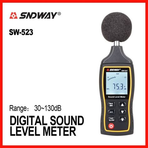 Jual Sound Level Meter SNDWAY SW Decibel Tester SW Noise DB SW Jakarta Utara