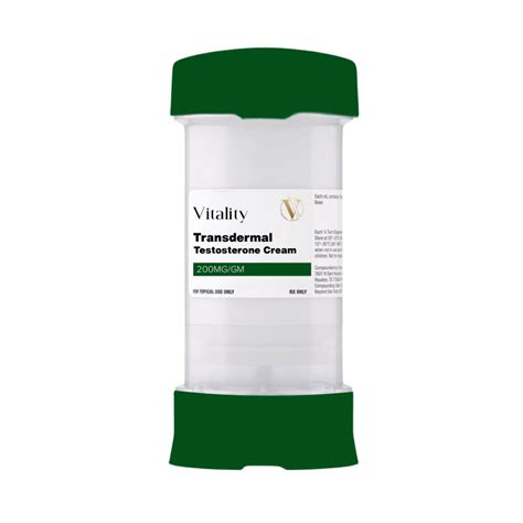 Transdermal Testosterone Cream Vitalityeternalshop