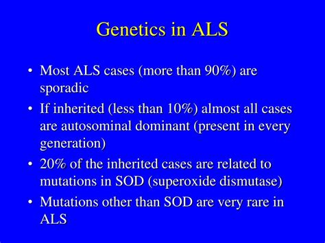 PPT Update On ALS Research PowerPoint Presentation Free Download ID 4492026