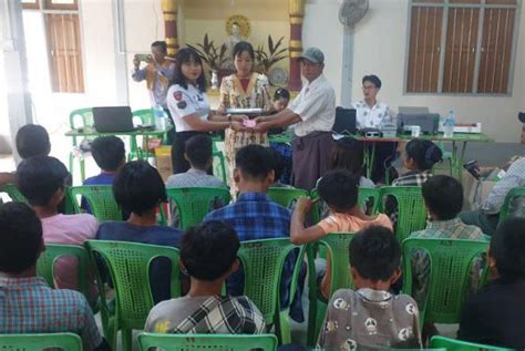 ဇေယျာသီရိမြို့နယ်တွင် ပန်းခင်းစီမံချက်ဖြင့် ကွင်းဆင်းဆောင်ရွက်ပေးခဲ့သည့် အသက် ၁၀ နှစ်အထက် ကျောင