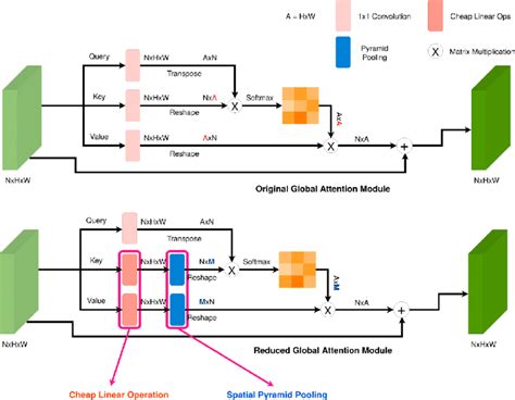 Original Global Attention Module Top Li Et Al 2019 And Reduced Download Scientific Diagram
