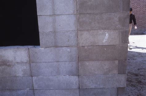 Detail Of Concrete Test House Wall DW Digital Archive