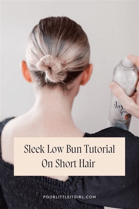 Bun Hairstyles Step By Step
